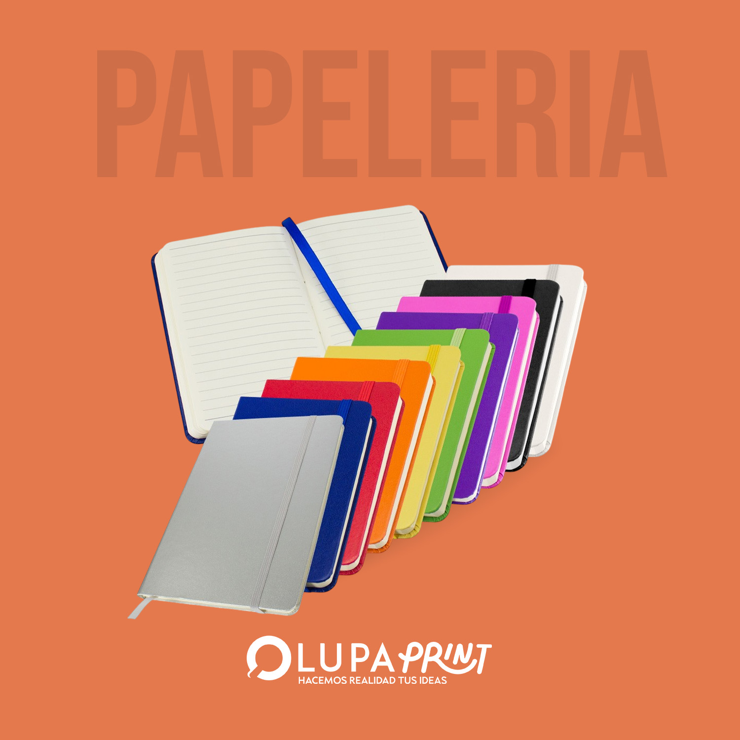 Libreta Colorskine | Lupa Print | Personalización sin límites